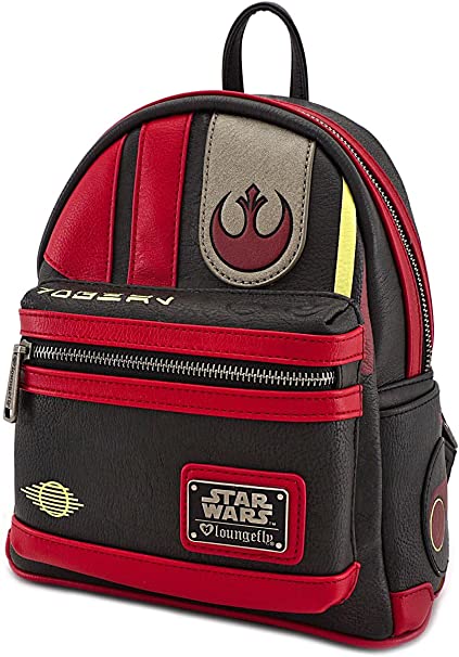 Loungefly Star Wars The Last Jedi Poe Dameron Mini Cosplay Backpack ...
